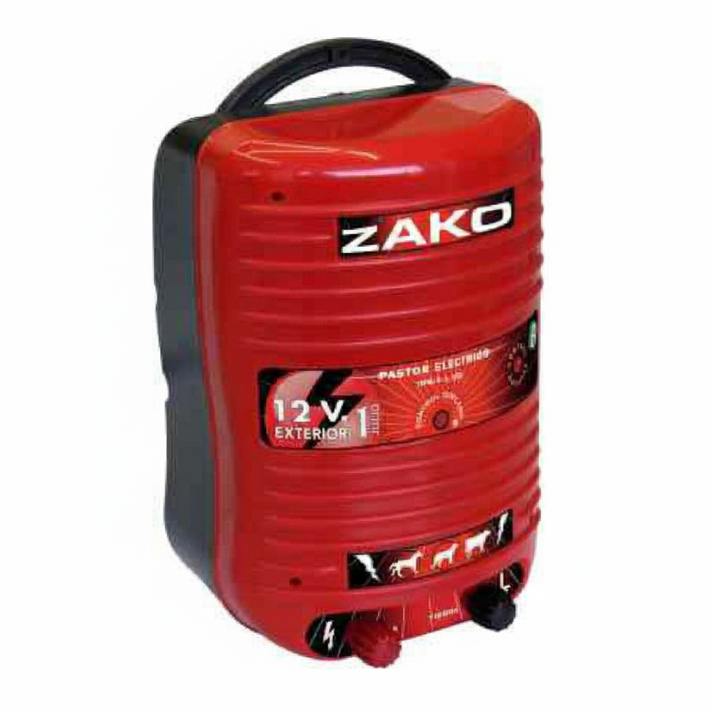 Pastor Eléctrico Zako Batería Exterior 1J 12V Profesional 10 km ...